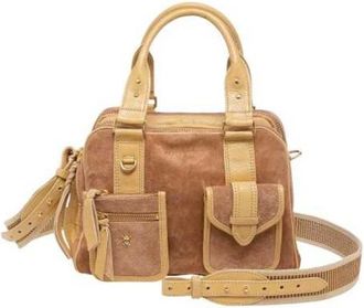 CLARIS VIROT Femme, Sacs, Multicolore, Taille: ONE Size Richie Double Leather Bag
