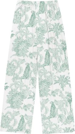 MC2 Saint Barth Femme, Pantalons, Multicolore, Taille: 40 FR Wide Pantalons