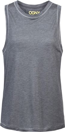 Ognx Basic Athletic Tank Rainbow Tencel - dunkelgrau