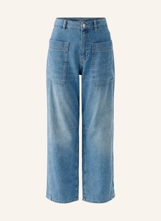 Oui Jeans blau