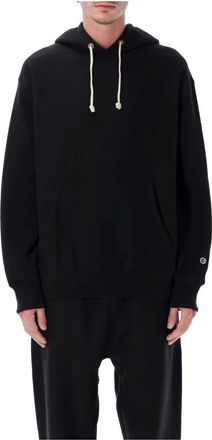 Champion Homme, Sweatshirts et sweats &agrave; capuche, Noir, Taille: S SweaT-shirts &agrave; capuche