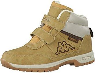 Kappa Mixte enfant Bottes et Bottines classiques, Synthétique, Beige 4141, 25 EU