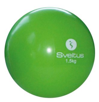 Sveltus Gewichtsball 1.5 kg, Diamètre 11,8 cm, apfelgrün