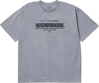 Neighborhood t-shirt à logo imprimé - GRAY