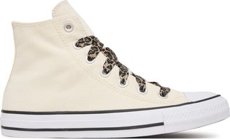 Converse Sneakers aus Stoff Converse Chuck Taylor All Star Leopard Laces A19179C Creme