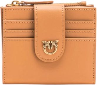 Pinko Stilvolles Portemonnaie mit Kartenhalter - - Accessories - Damen - Braun - ONE SIZE