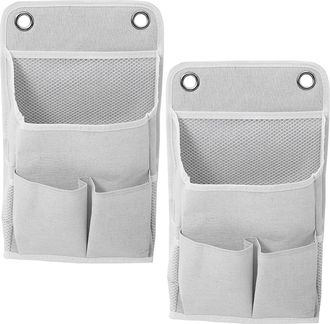 Generic 2 Stück Hängeorganizer, Organizer Hängeorganizer Bad,Space Saving Design,Faltbares Wand Organizer Hängend für Zuhause, Büro, Schlafsaal, Bad