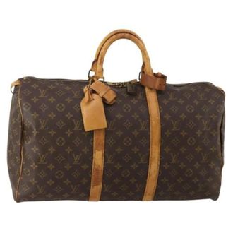 Louis Vuitton Pre-owned Toile sacs-louis-vuitton - Femme - Pre-owned - Brun - Taille: ONE Size