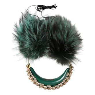 Dolce & Gabbana Headphone Headset - Femme - Accessoires - Vert - Taille: ONE Size