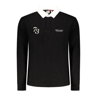 Pepe Jeans London Schwarzer Baumwoll-Hoodie f&uuml;r Frauen