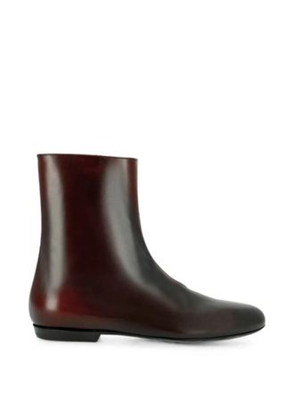 Dries Van Noten bottes chaussettes en cuir