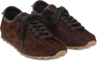 Jacquemus Suede Leather Sneaker - Brown