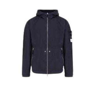 Stone Island Nylon Metal Watro Jacke - - Jackets - Herren - Blau - 2XL