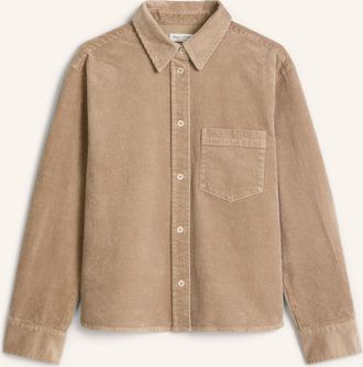 Marc O'Polo Marc Opolo Hemdbluse Aus Cord beige