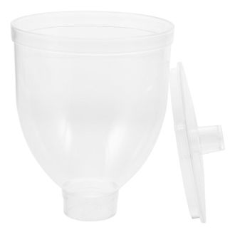 Hemobllo Kaffee Bohnenbeh&auml;lter Ersatzbeh&auml;lter f&uuml;r Kaffeem&uuml;hlen Anti Sprung Funktion Transparenter Kunststoff Bohnenlagerbeh&auml;lter Einfach zu Reinigen und Montie