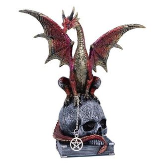 Nemesis Now Fate of The World U6696A24 Harz, Rot, Drachenfigur, roter Drachen-Ornament, Sammlerstück, Drachen-Geschenkware, gegossen aus feinstem Harz, fachmännis