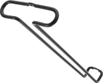 BESPORTBLE Schwarzer Schmiedeeisen Weinglashalter zum Unterbau Platzsparendes H&auml;ngendes Goblet Rack f&uuml;r K&uuml;che Bar Restaurant Einfache Montage Stabiler Weinglasha