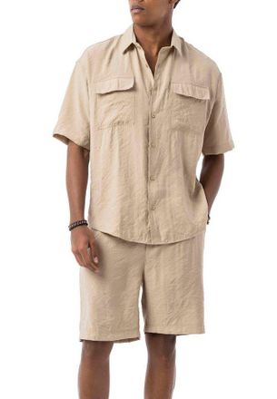 Red Bridge T-Shirt & Shorts by Spruce Sommer-Set Hemd und kurze Hose Luftiger Stoff (Set, 2-tlg., T-Shirt & Shorts)