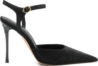 Kurt Geiger escarpins Mayfair 110 mm à bout pointu - Noir