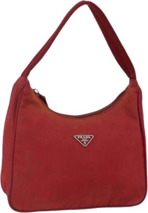 Prada Sac &agrave; main vintage doccasion - Femme - Pre-owned - Rouge - Taille: ONE Size