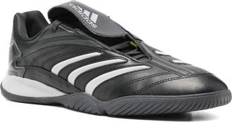adidas Black Stripe Slip-On Sneaker - Black