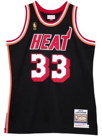 Mitchell & Ness maillot authentique NBA Miami Heat 96 Alonzo Mourning - Noir
