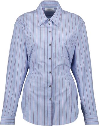 Paco Rabanne Femme, Blouses et Chemises, Bleu, Taille: 36 FR Chemise Ray&eacute;e