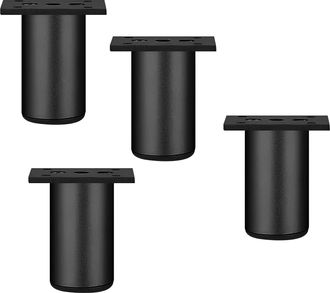 Generic 5-40CM Lange M&ouml;belf&uuml;&szlig;e Aus Aluminiumlegierung/Verstellbare Schrankf&uuml;&szlig;e Aus Metall, Inklusive Schrauben, F&uuml;r Sofas, Betten, K&uuml;che, Tische Und St&uuml;hle(Sc