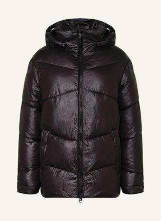 Paul Paul Steppjacke Mit Dupont Sorona-Isolierung Und Abnehmbarer Kapuze schwarz