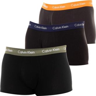 Calvin Klein Homme, Sous-v&ecirc;tements, Noir, Taille: S Low Rise Trunks