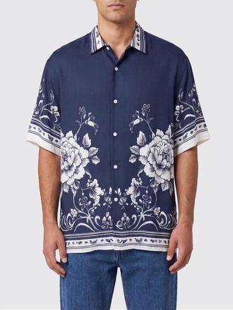 Ih Nom Uh Nit Chemise Homme couleur Bleu