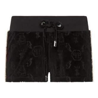 Philipp Plein Damen, Shorts, Schwarzk, XLGr&ouml;&szlig;e