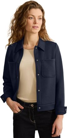 Cecil Damen Kurze Sweatjacke