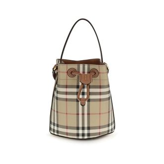Burberry Femme, Sacs, Beige, Taille: ONE Size Mini Sac Seau Check