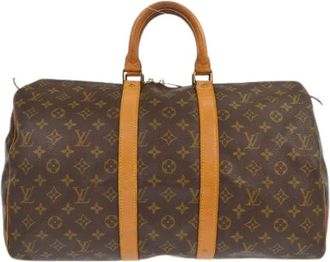 Louis Vuitton unisex, Pre-owned, Brun, Taille: ONE Size Sac Week-end Pre-owned en Toile