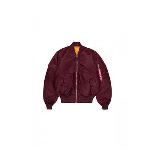 Alpha Industries Ma-1 Heritage Bomber - - Jackets - Herren - Rot - XL