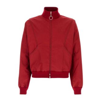 1989 STUDIO 1989 Studio, Homme, Vestes, Rouge, Taille: M Veste R&eacute;versible Zipp&eacute;e