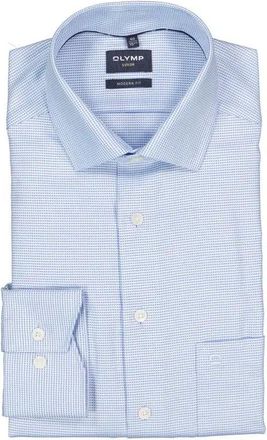 Olymp Herren Hemd blau