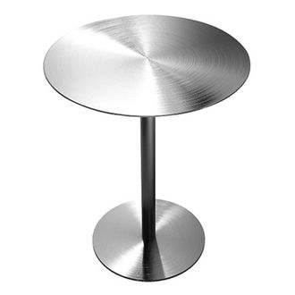 Generic Gewerblicher Bartisch, Edelstahl-Bartisch, Kleiner hoher Tisch mit stabilem Gestell f&uuml;r Kneipen, Bistros, Caf&eacute;s und den Au&szlig;enbereich