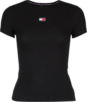 Tommy Jeans Damen, Oberteile, Schwarzk, XSGr&ouml;&szlig;e