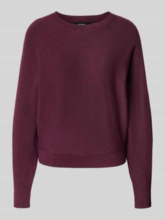 Vero Moda Relaxed Fit Strickpullover mit Viskose-Mix Modell HAPPYGLITTER