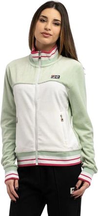 Fila Femme, Sweatshirts et sweats &agrave; capuche, Multicolore, Taille: 38 FR SweaT-shirt zipp&eacute;