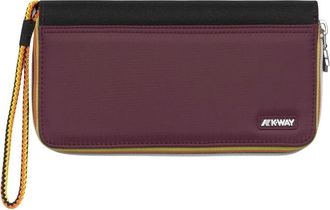 K-Way Homme, Accessoires, Violet, Taille: ONE Size Zip-Around Wallet
