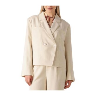 Amaya Amsterdam Damen, Jacken, Beige, LGröße