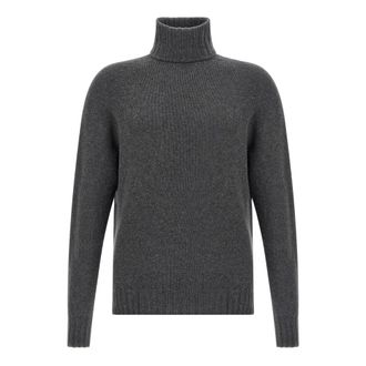 Maryya High Neck Pullover - - Knitwear - Herren - Grau - XL