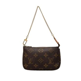 Louis Vuitton Pre-owned Mini Pochette Accessoires - Femme - Pre-owned - Brun - Taille: ONE Size