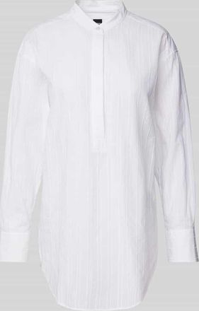 HUGO BOSS Regular Fit Bluse mit Stehkragen Modell Brooke_Wednesday