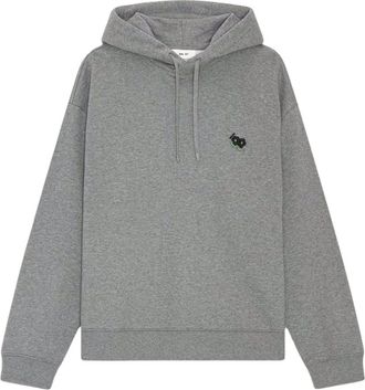Nn.07 David Hoodie - - Sweatshirts & Hoodies - Herren - Grau - L