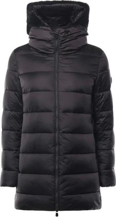 Save The Duck Femme, Vestes, Noir, Taille: 46 FR Jade Coat