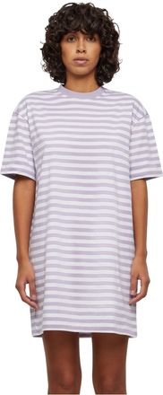 Urban Classics Damen T-Shirt-Kleid Ladies Oversized Striped Tee Dress, lässiges T-Shirt-Kleid für Frauen, erhältlich, Größen XS-5XL